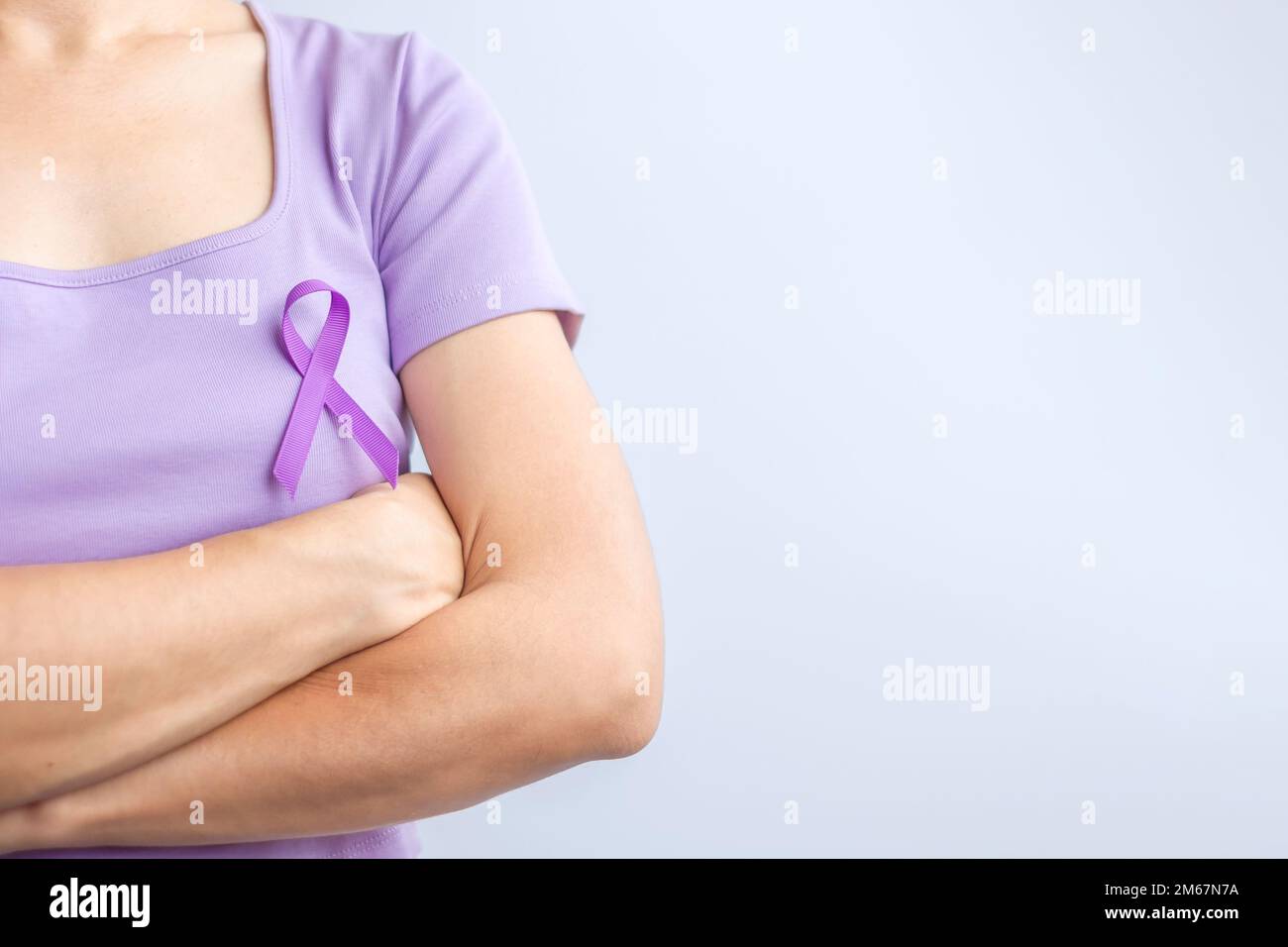 Lila Band für Krebstag, Lupus, Pankreas, Ösophagus, Hodenkrebs, Welt ...