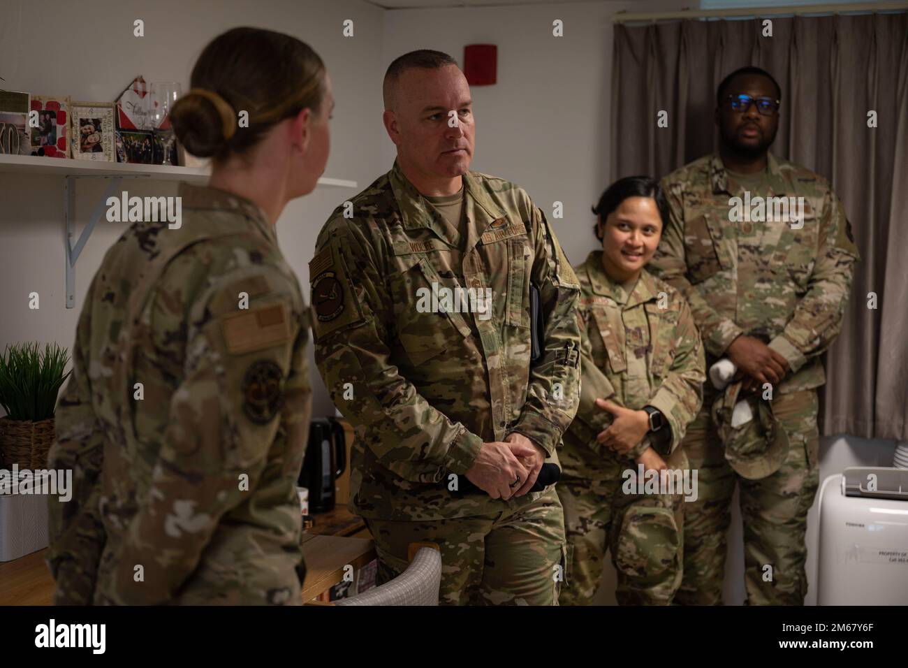 USA Air Force Chief Master Sgt. David R. Wolfe, Pacific Air Forces ...