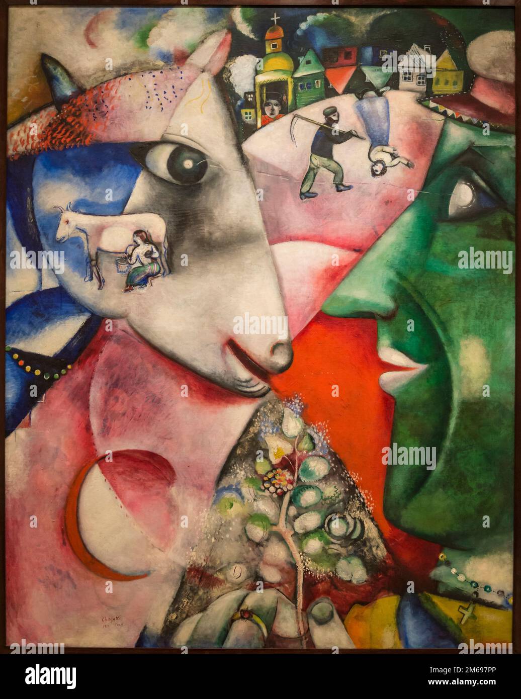 Chagall, marc, village -Fotos und -Bildmaterial in hoher Auflösung – Alamy