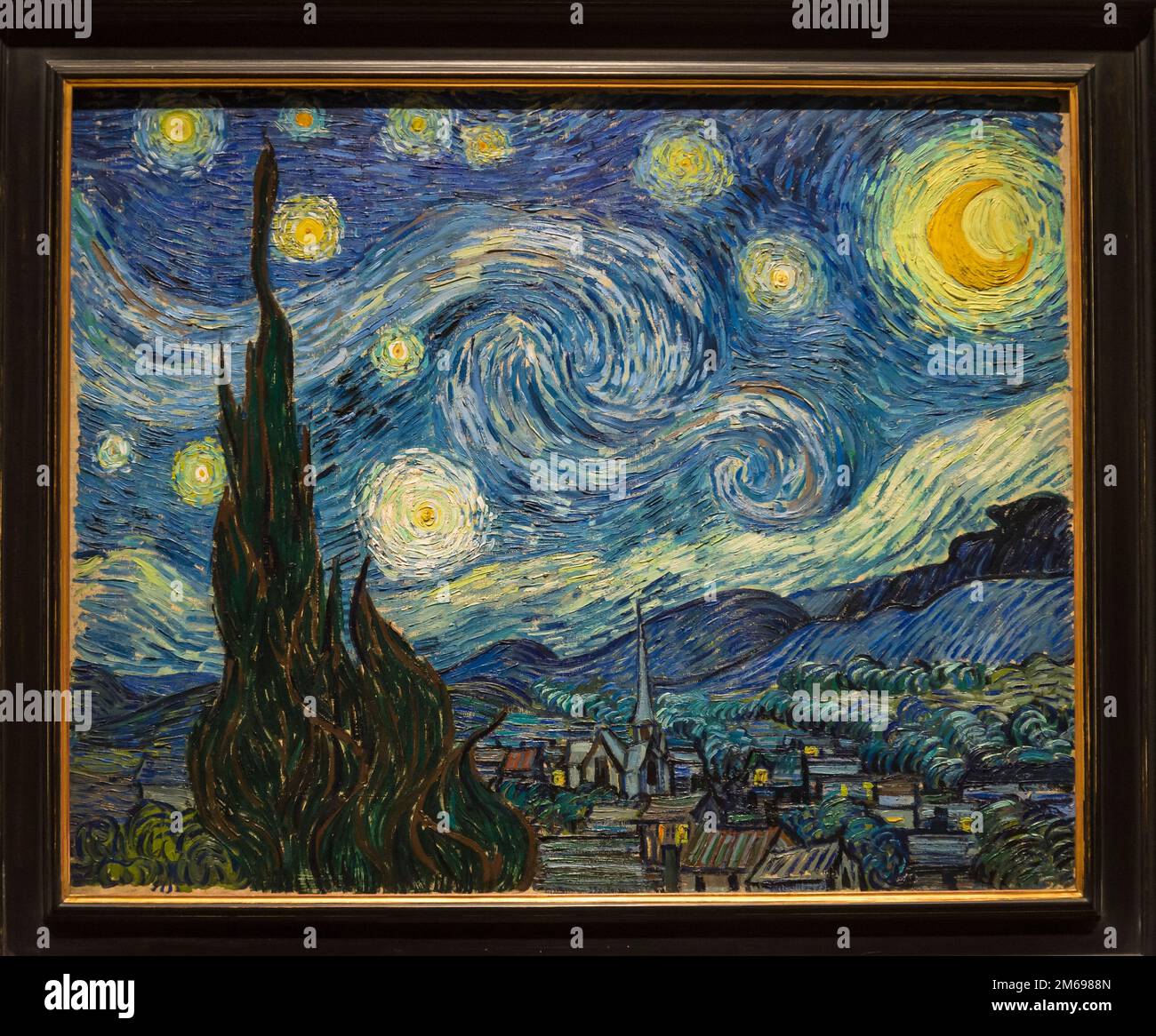 The Starry Night By Vincent Van Gogh 1889 Starry Night