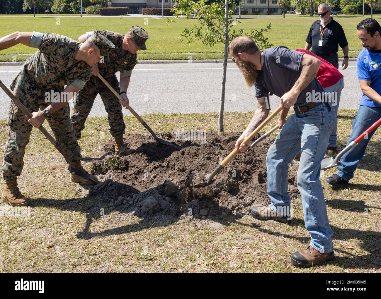 Oberstleutnant Karl R. Arbogast, kommandierender Offizier ...