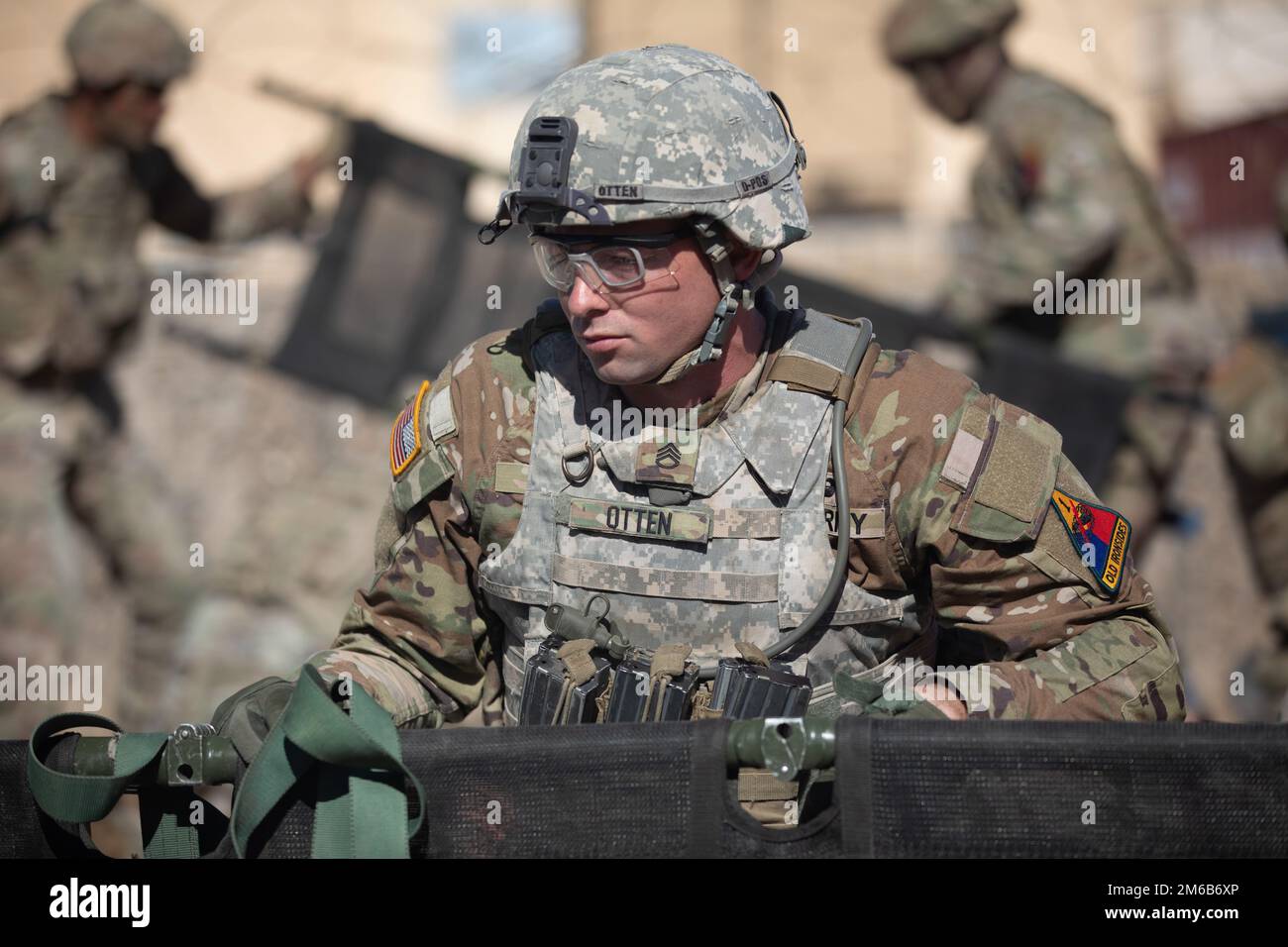 Staff Sgt. Hunter Otten, Charlie Company, 77. Armored Regiment ...