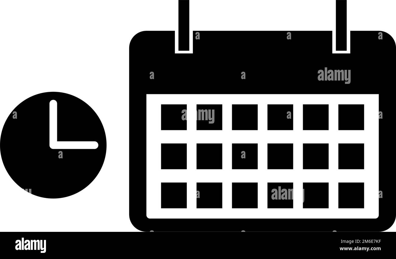 Einen termin vereinbaren Stock-Vektorgrafiken kaufen - Alamy