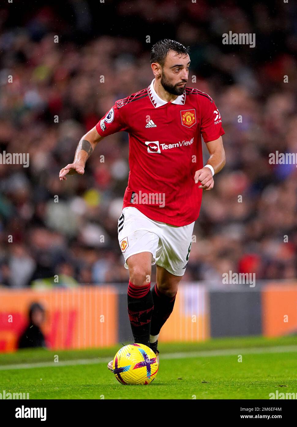 Bruno Fernandes von Manchester United während des Premier League-Spiels ...