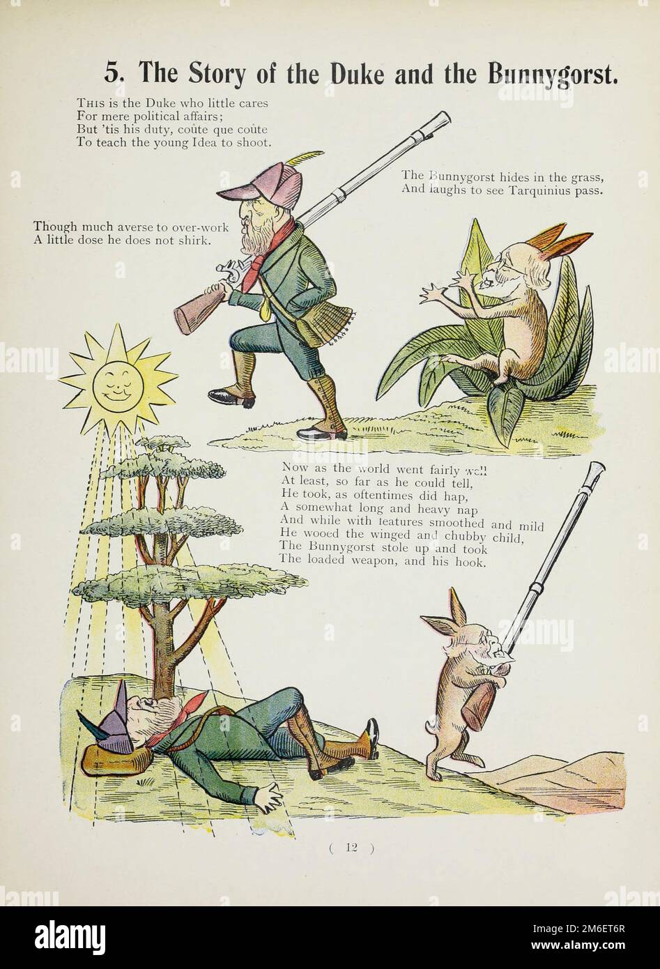 The Story of the Duke and the Bunnygorst aus dem satirischen Buch " The ...
