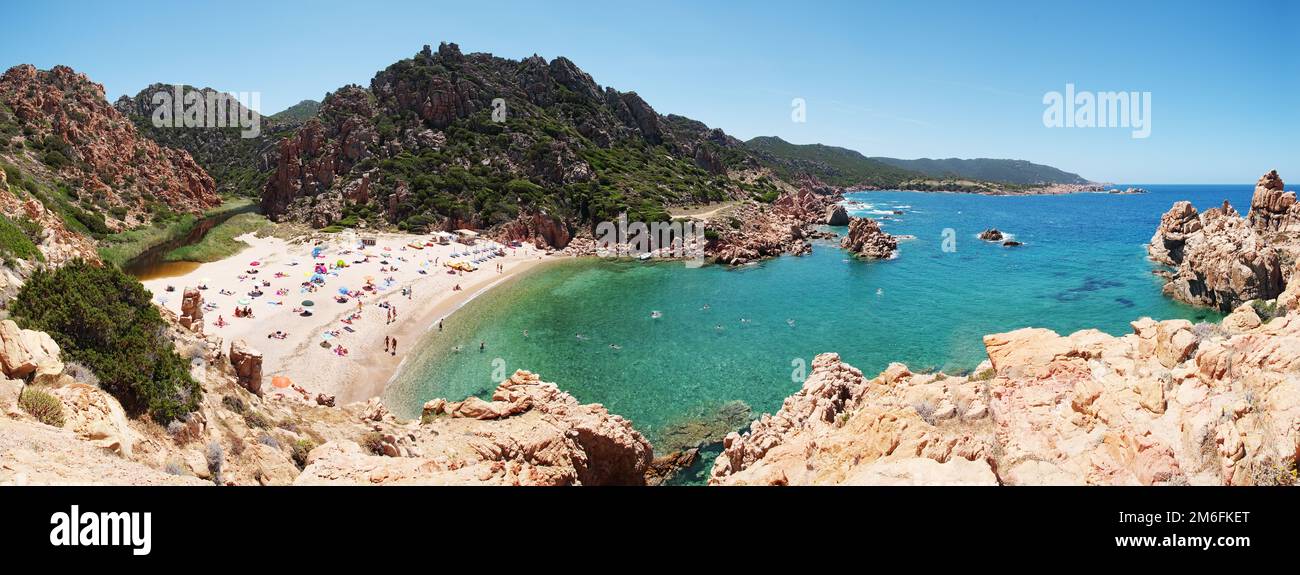 Spiaggia di Li Cossi - Costa Paradiso - Sardinien Stockfotografie - Alamy