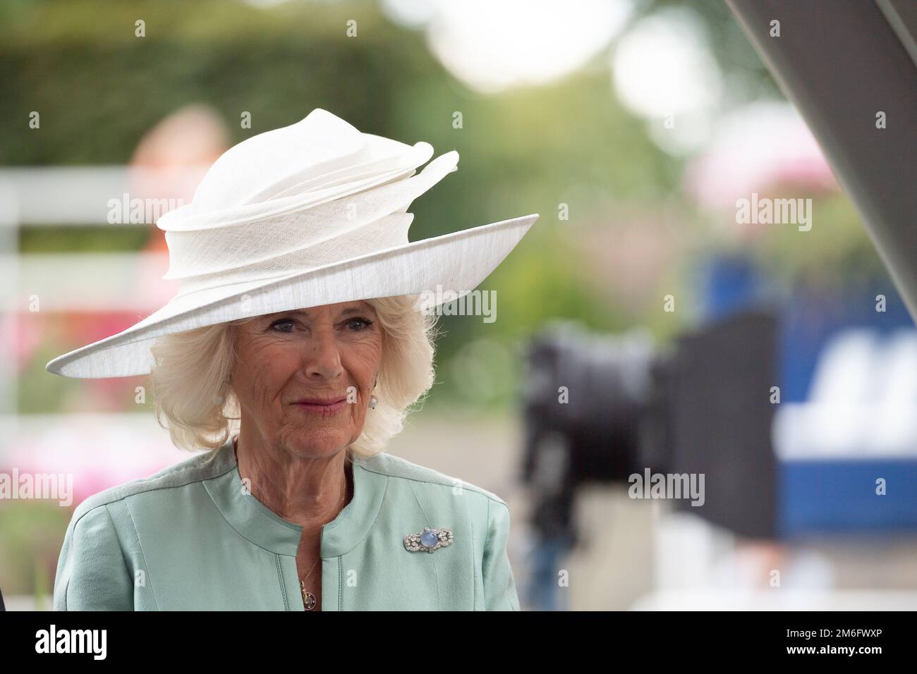 Ascot, Berkshire, Großbritannien. 23. Juli 2022. Camilla, die Herzogin ...