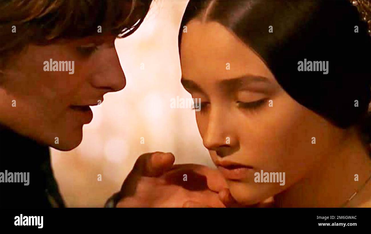 ROMEO UND JULIA 1968 Paramount Pictures Film mit Olivia Hussey und Leonard Whiting, Regie Franco ...