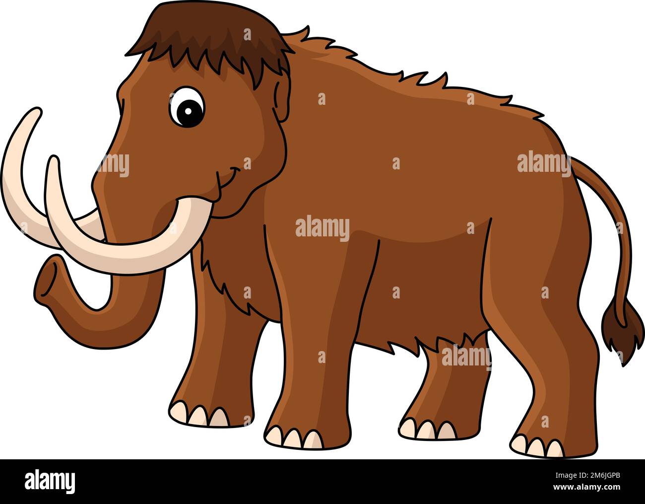 Cartoon mammoth Stock-Vektorgrafiken kaufen - Alamy