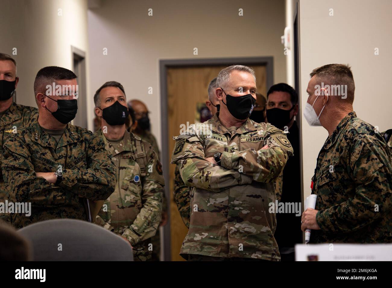 Master Gunnery Sergeant Larry R. Dunlap, Einsatzleiter der III Marine ...
