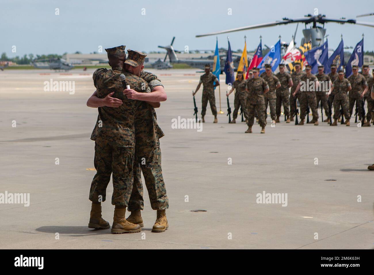 USA Marinekorps Sergeant Major Russell D. Boley, neuer Sergeant Major ...