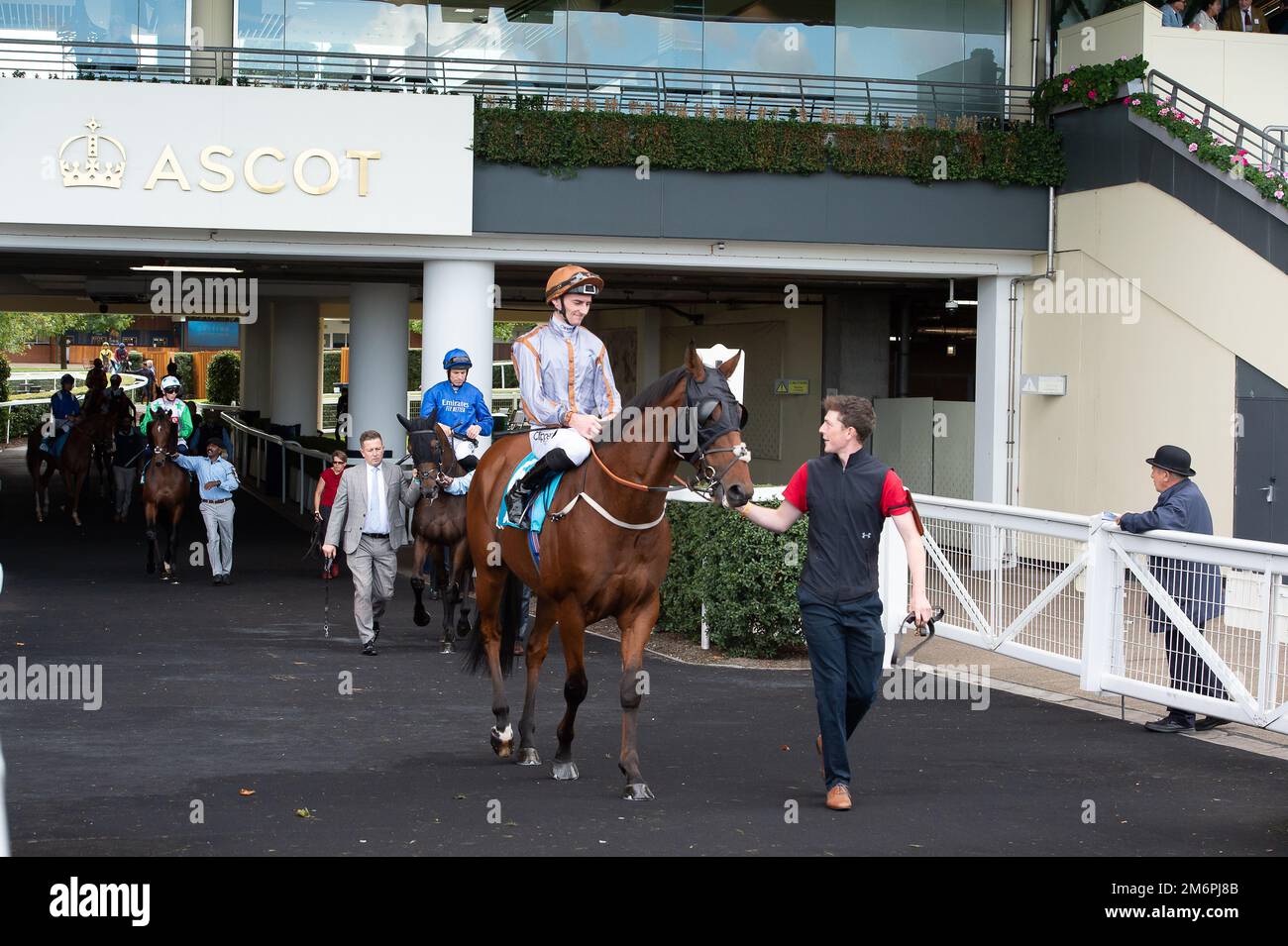 Ascot, Berkshire, Großbritannien. 1. Oktober 2022. Pferd Summerghand ...