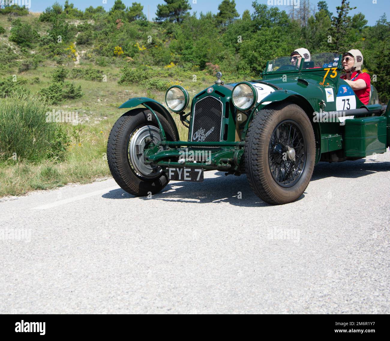 Alfa romeo racing car -Fotos und -Bildmaterial in hoher Auflösung – Alamy