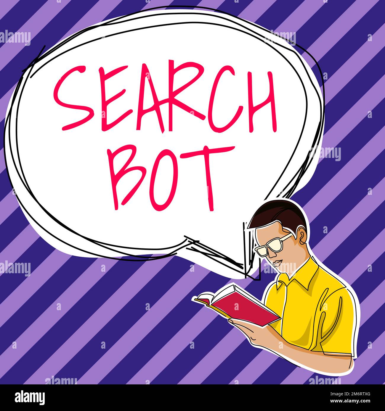 Schreiben Text anzeigen Suchen bot. Wort für ein Programm, das ...