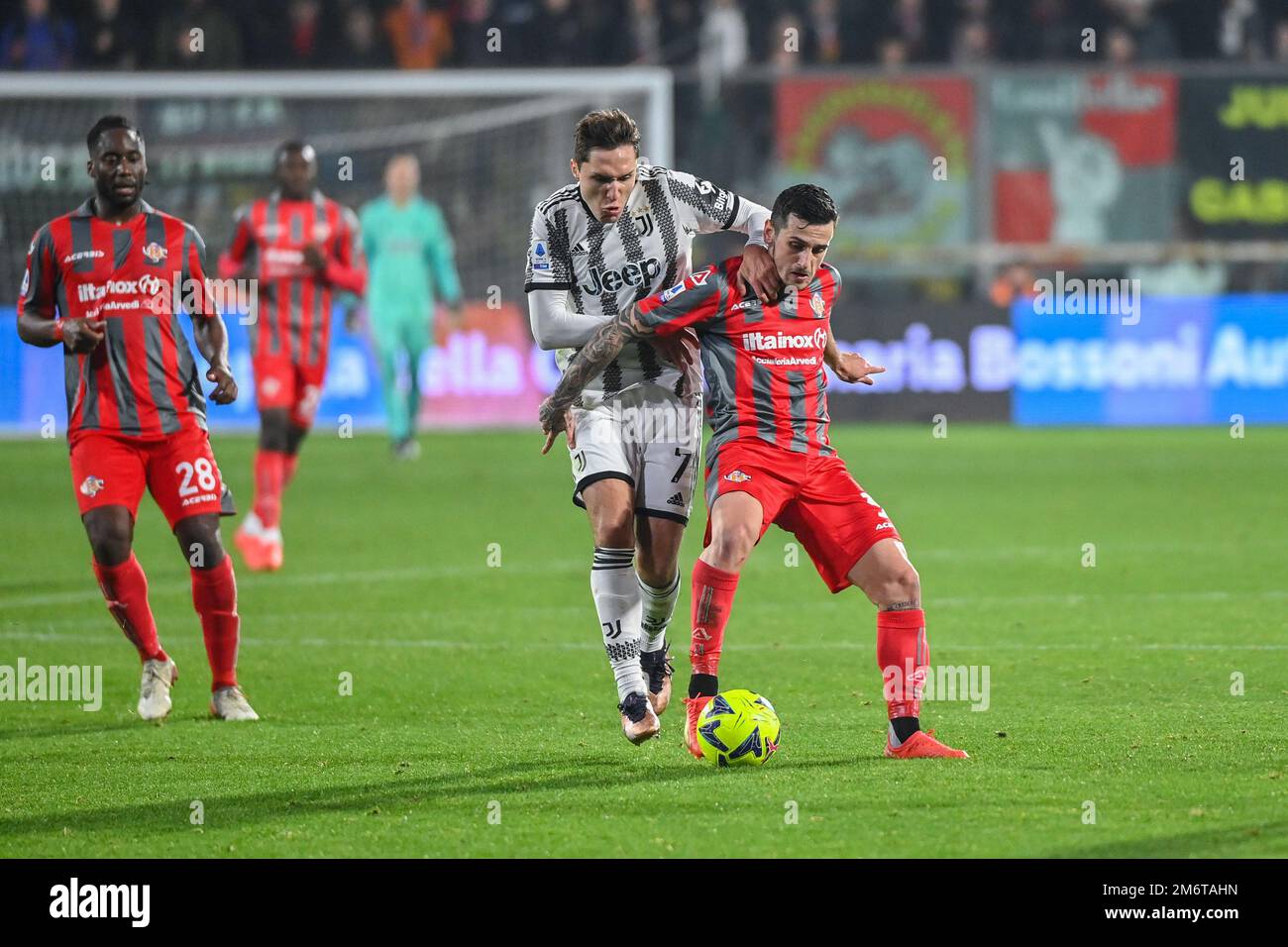 Giovanni Zini Stadium, Cremona, Italien, 04. Januar 2023, Federico ...