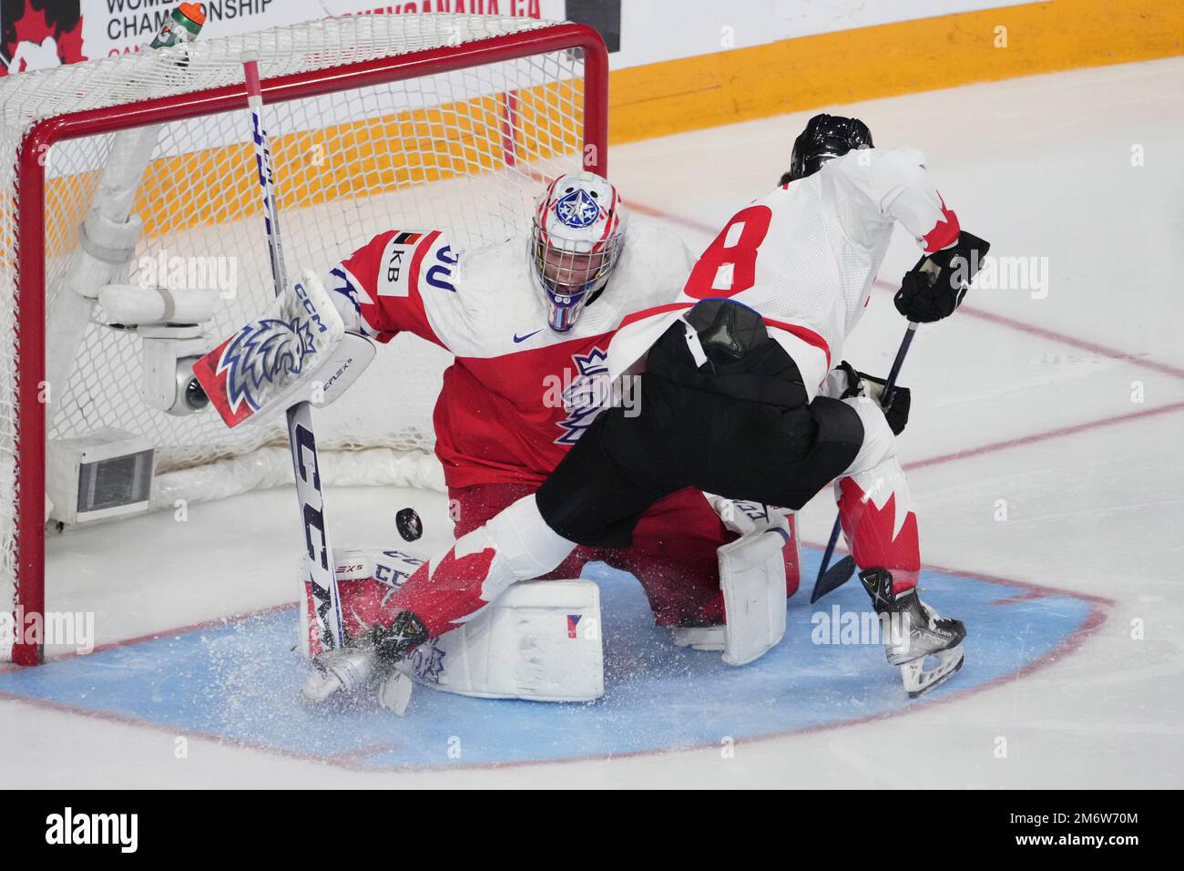 5. Januar 2023, Halifax, NS, Kanada: Kanadas Caedan Bankier, Right ...