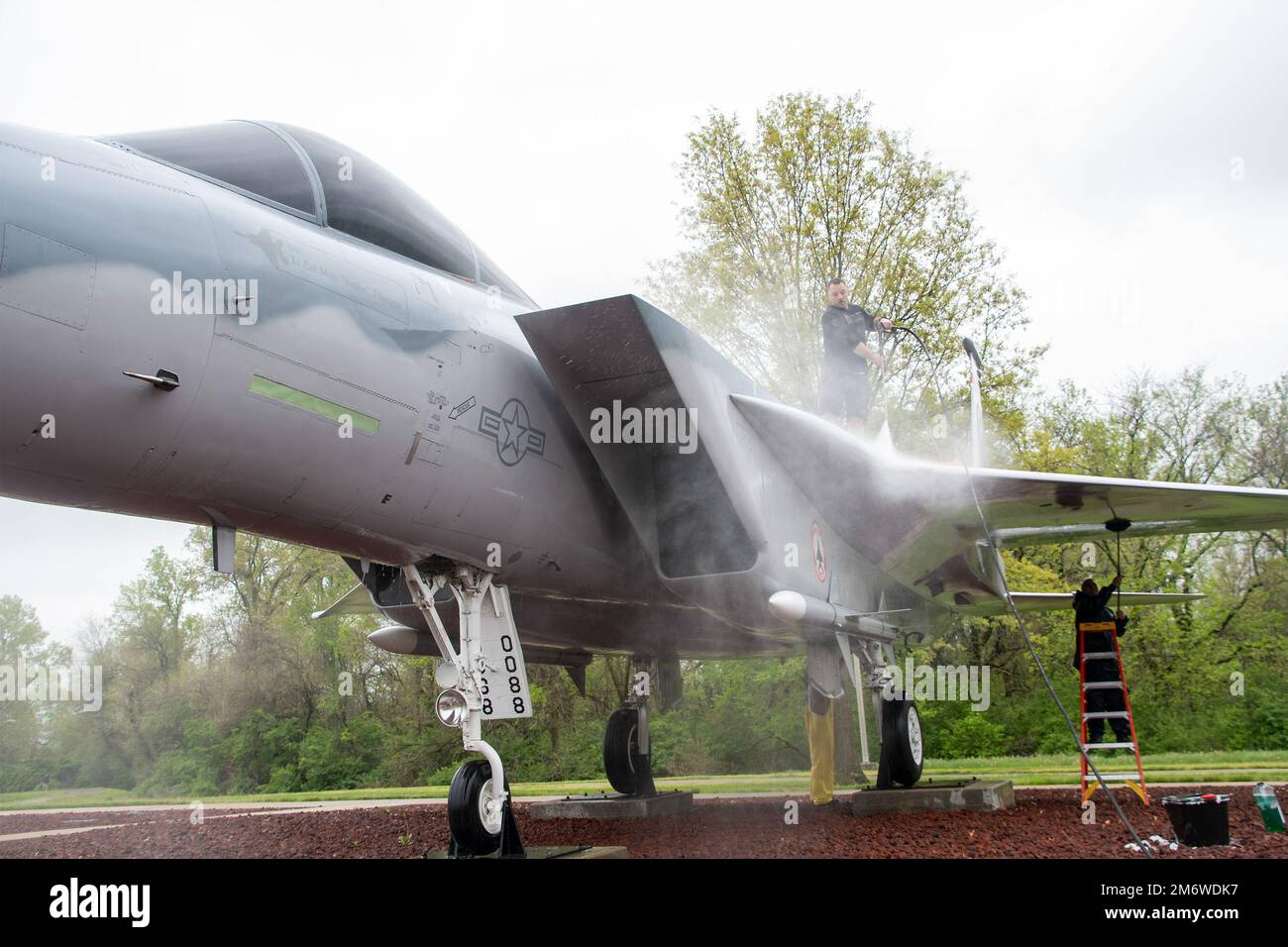 Tech. Sergeant Bill Conant, Master Sgt. Justin Orrick und Tech. Sgt ...