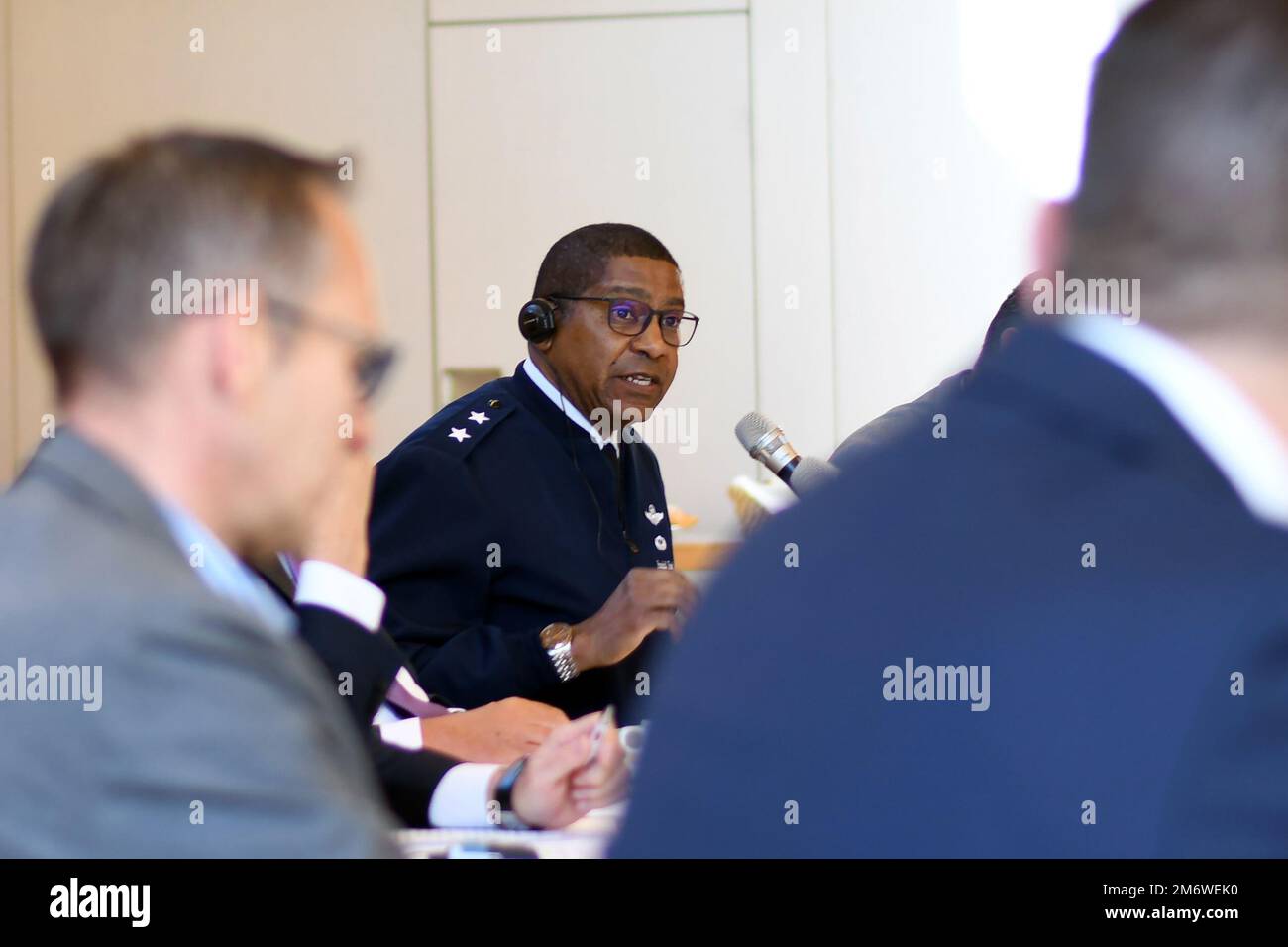 USA Generalmajor der Luftwaffe Randall Reed, Dritter Befehlshaber der ...