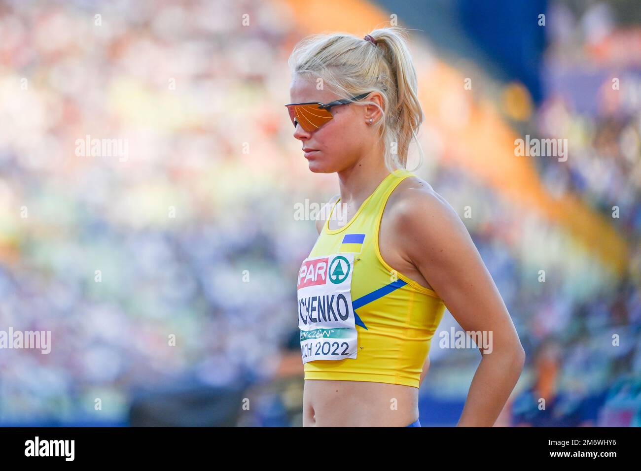 Julia Levchenko (Ukraine). High-Jump-Frauen. Europameisterschaft ...