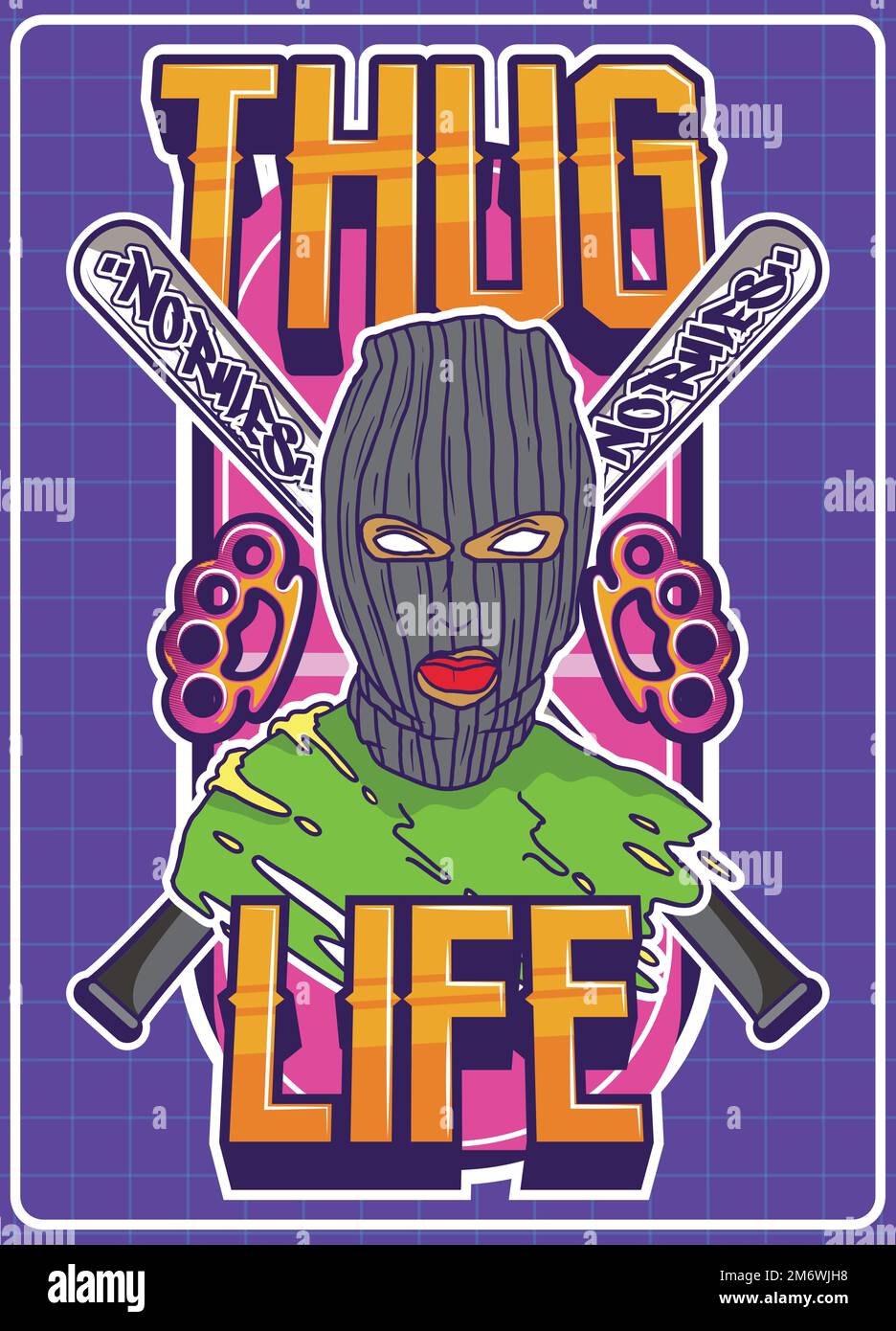 Stickers street art Stock-Vektorgrafiken kaufen - Alamy