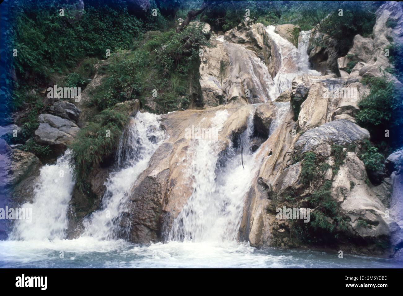 Kempty Falls ist ein beliebter Ort für ein Picknick, 15 km von der ...