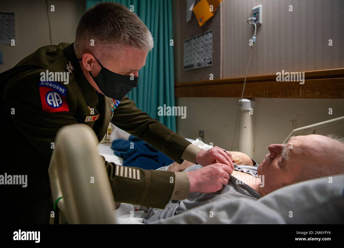 Generalmajor Douglas Stitt, Direktor der Militärpersonalverwaltung ...