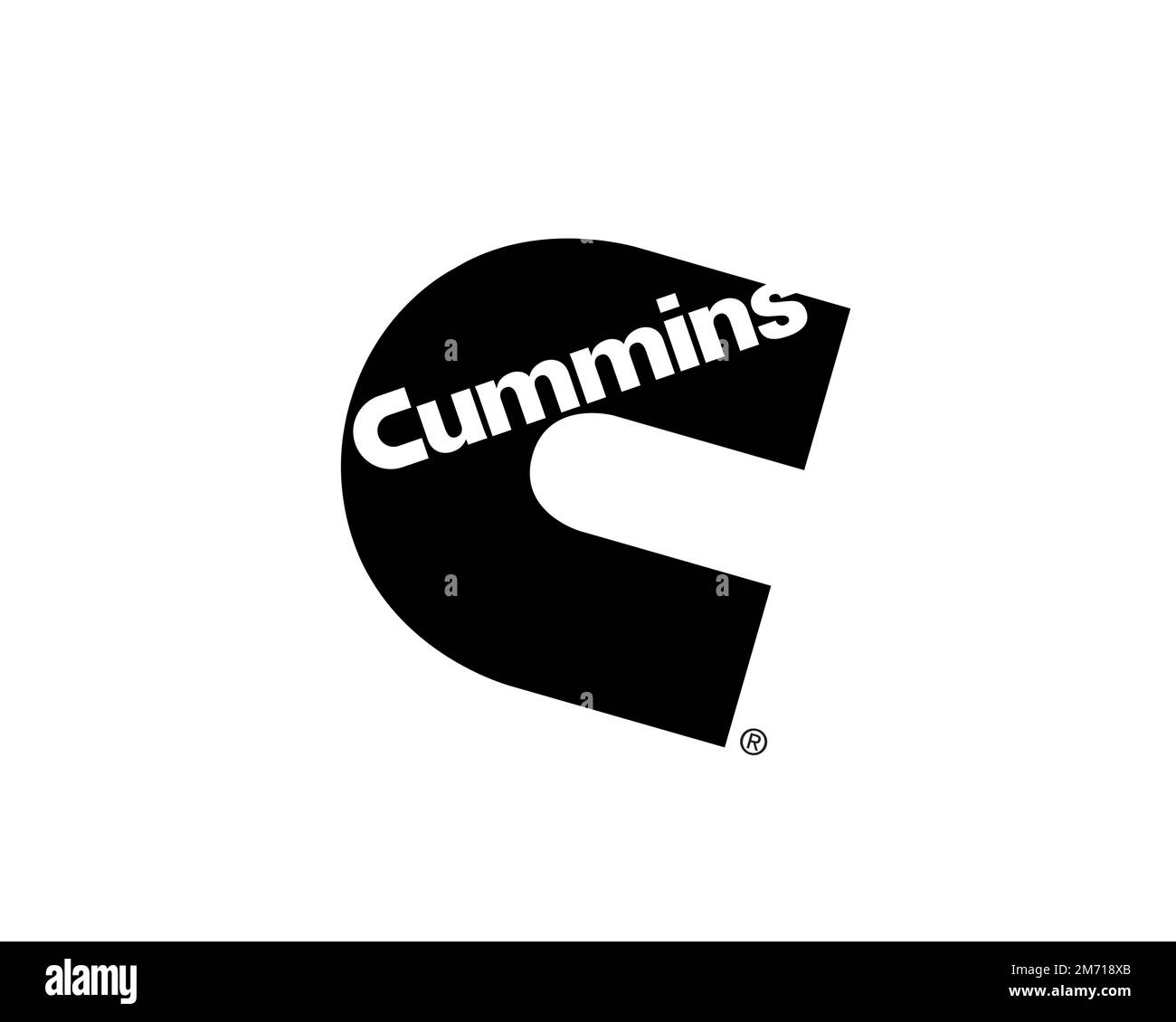 Cummins logo Schwarzweiß-Stockfotos und -bilder - Alamy