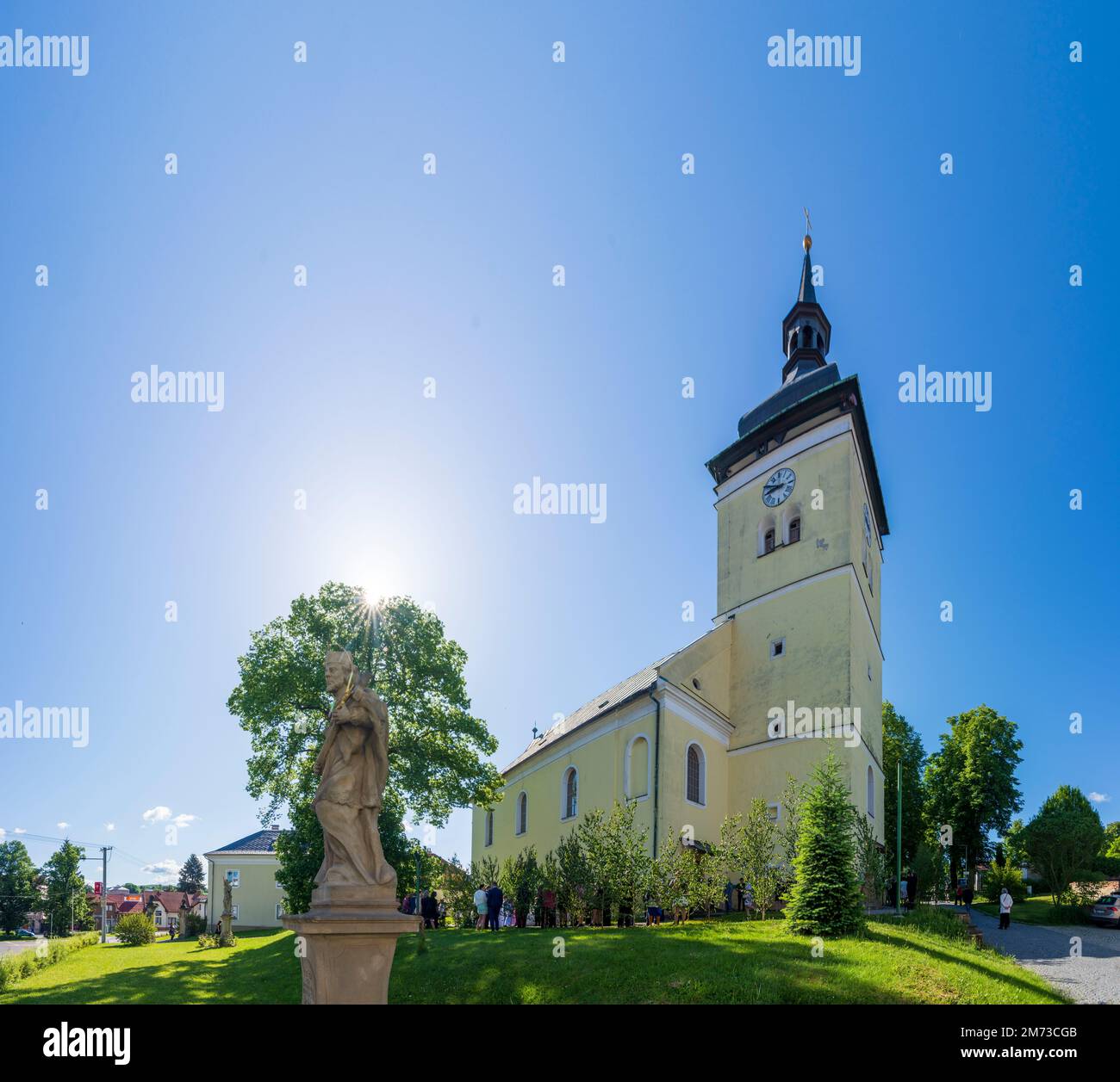 Kirche vizovice wisowitz in zlinsky -Fotos und -Bildmaterial in hoher ...