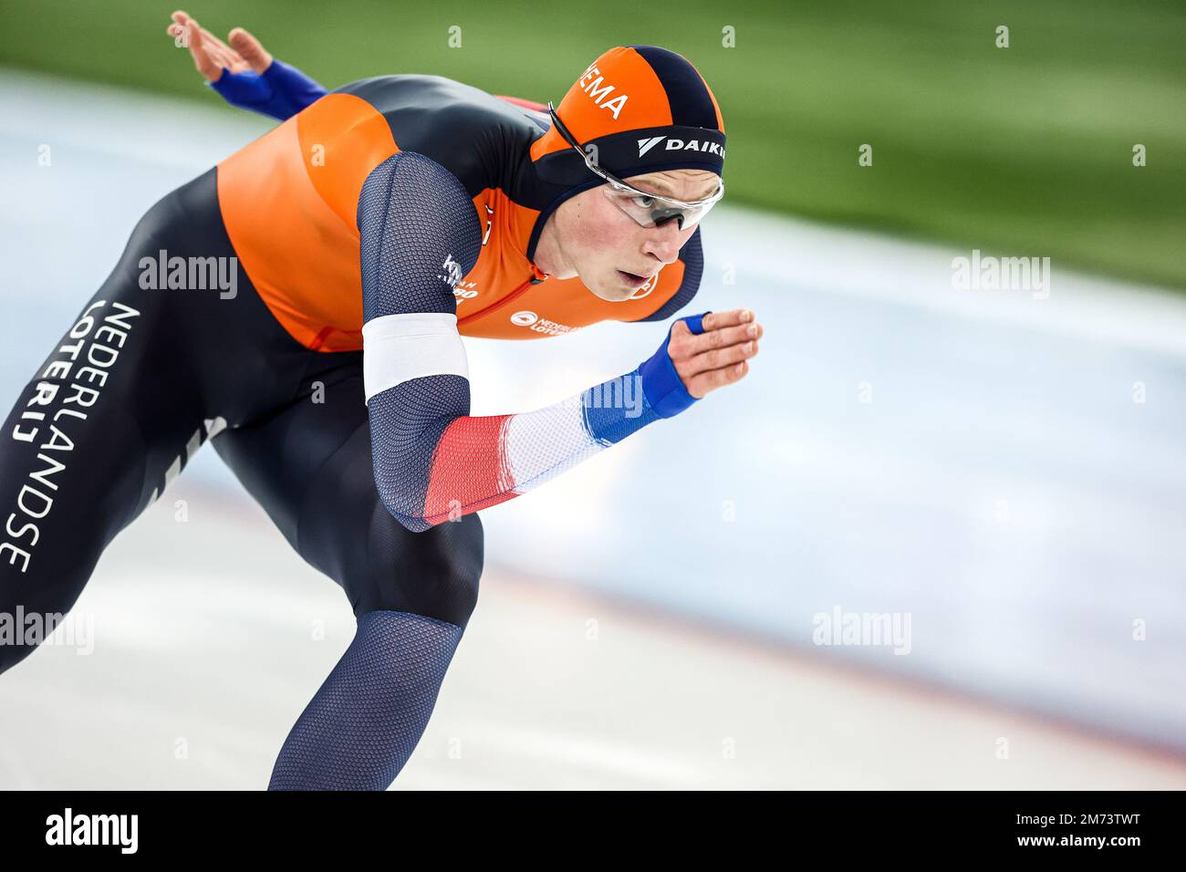 HAMAR - Merijn Scheperkamp (NED) im 1000-Meter-Sprint der Männer ...