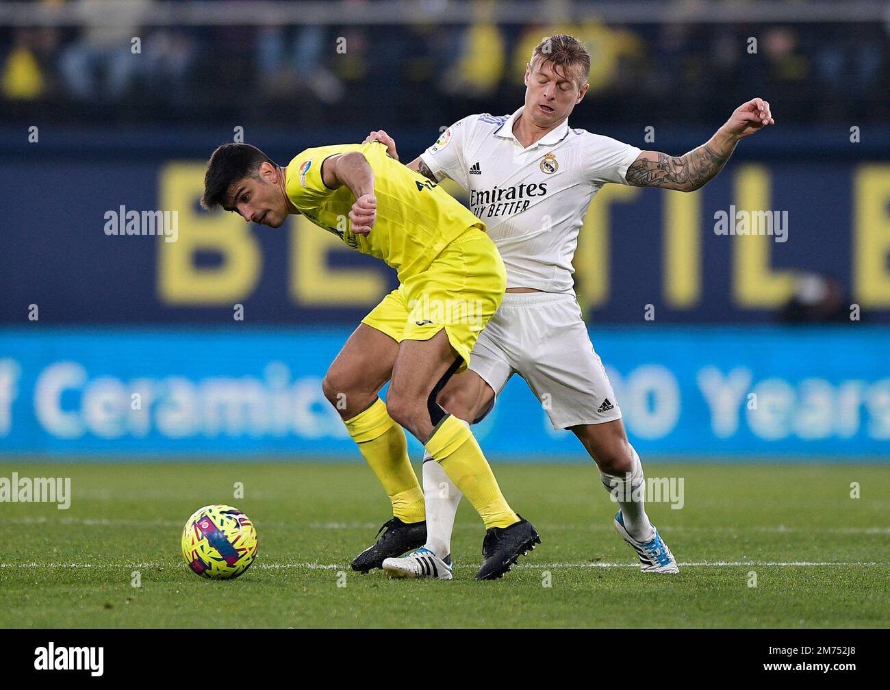Fußball - LaLiga - Villarreal / Real Madrid - Estadio de la Ceramica ...