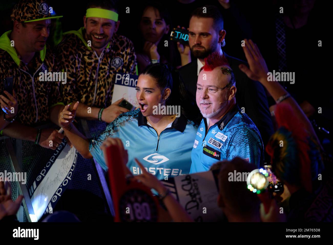 Düsseldorf, Deutschland. 07. Januar 2023. Die Moderatorin Amira Pocher ...