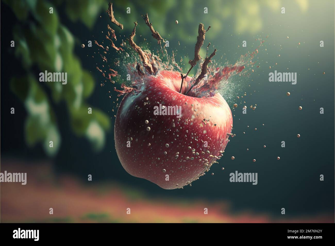 Apfel vom baum fallen -Fotos und -Bildmaterial in hoher Auflösung – Alamy