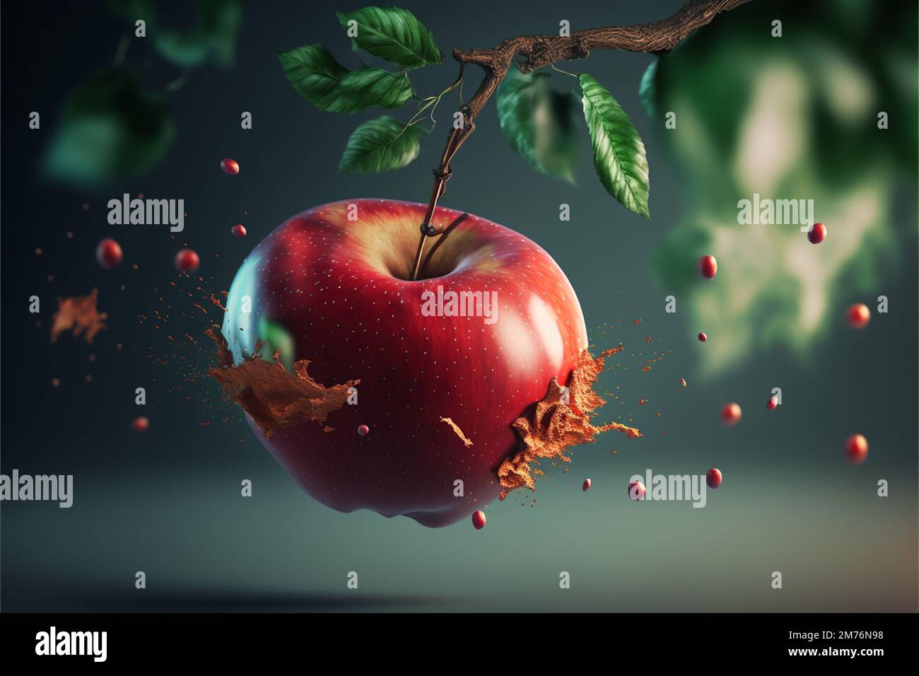 Apfel vom zweig fallen -Fotos und -Bildmaterial in hoher Auflösung – Alamy