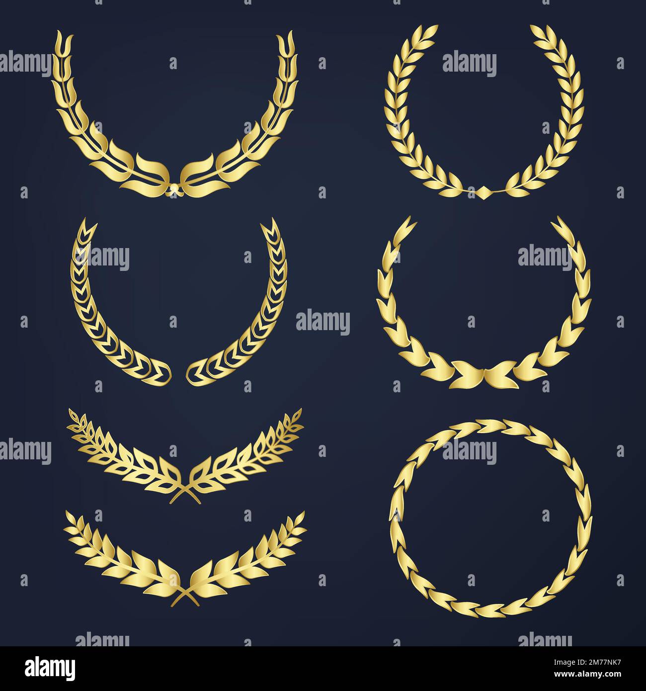 Lorbeerkranz markenlogo -Fotos und -Bildmaterial in hoher Auflösung – Alamy