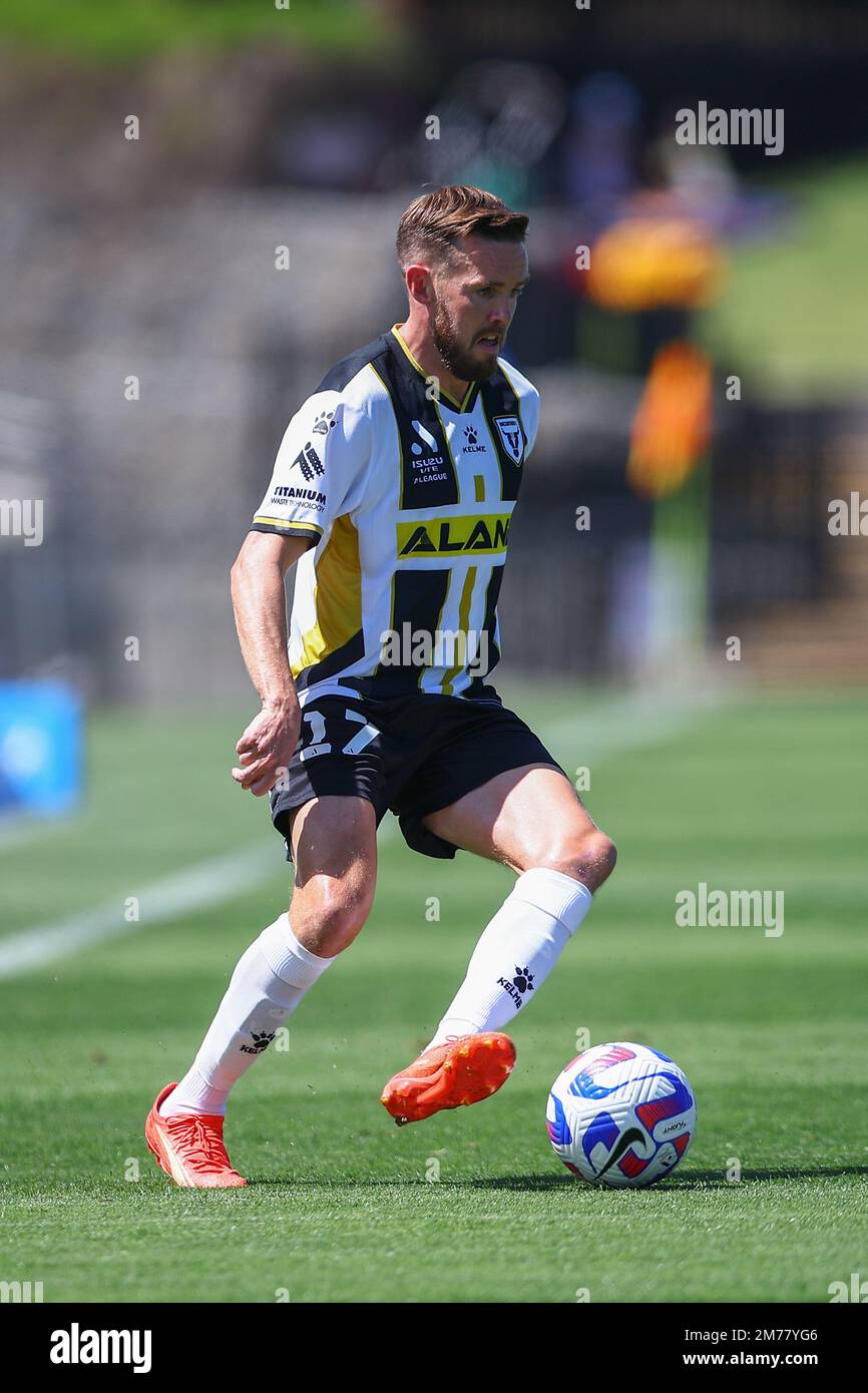 8. Januar 2023; Campbelltown Stadium, Sydney, NSW, Australien: A-League ...