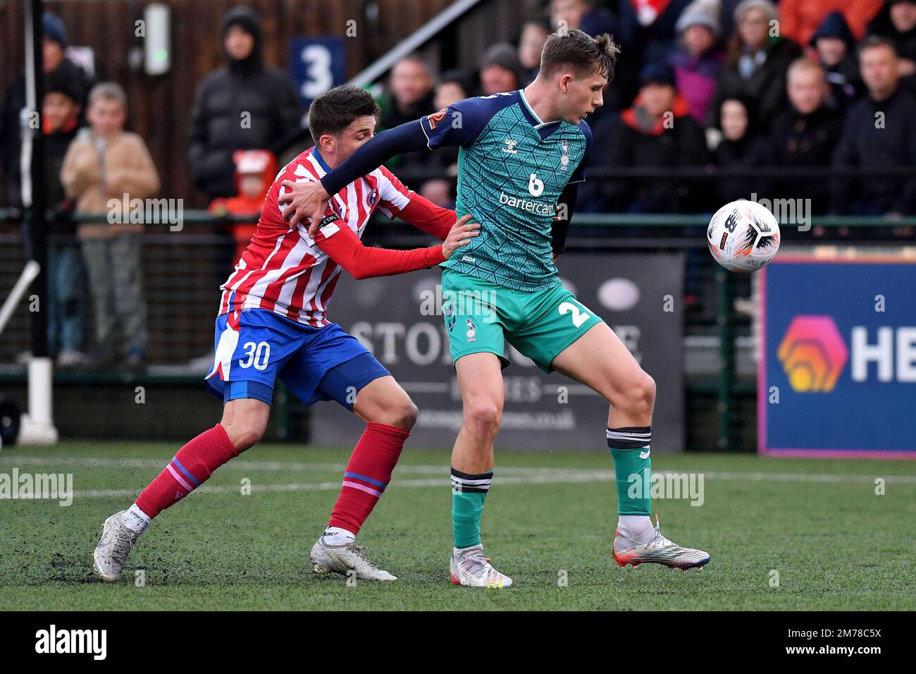 Oldham, Großbritannien. 07. Januar 2023. Sydie Peck vom Oldham Athletic ...