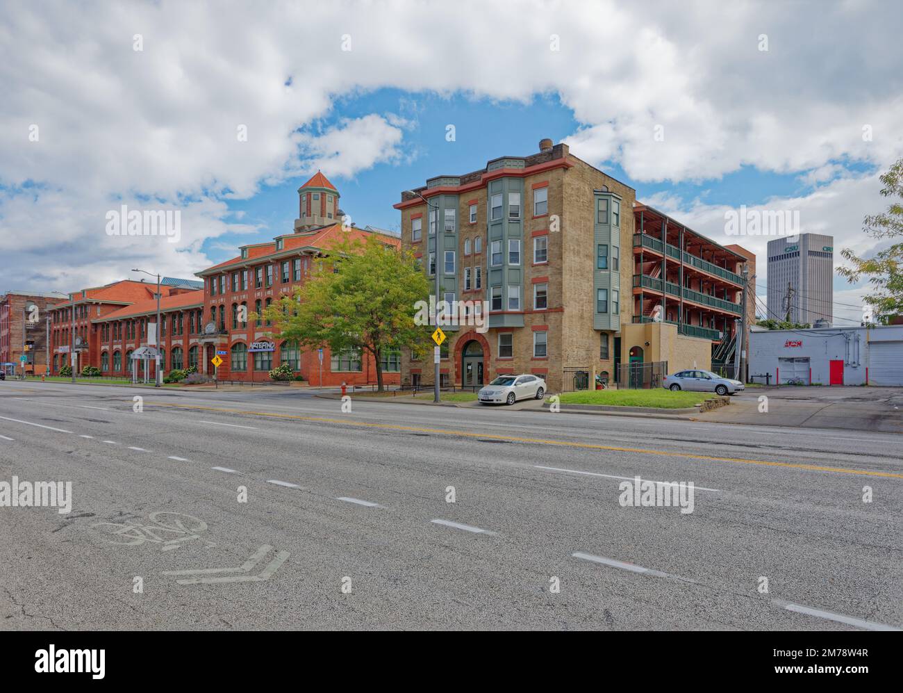 Das Tower Press Building, heute eine Künstlergemeinschaft, wurde 1907 ...