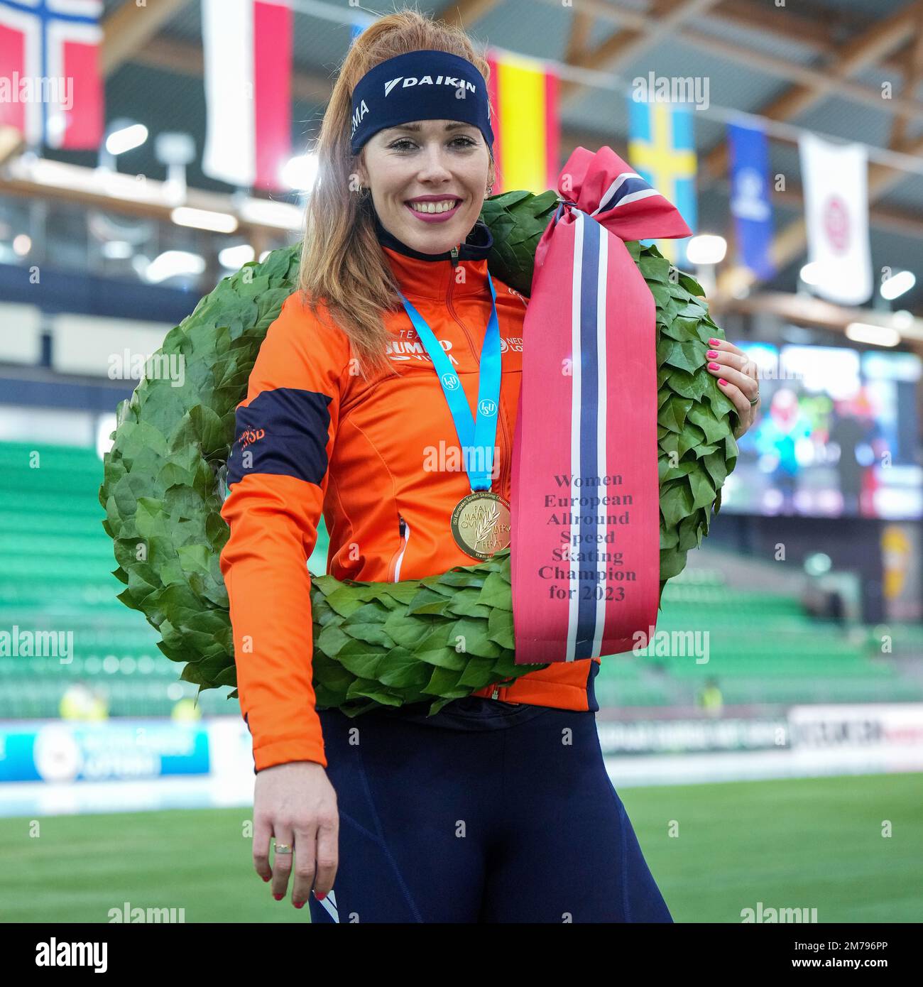 HAMAR, NORWEGEN - JANUAR 8: Antoinette Rijpma - de Jong der Niederlande ...