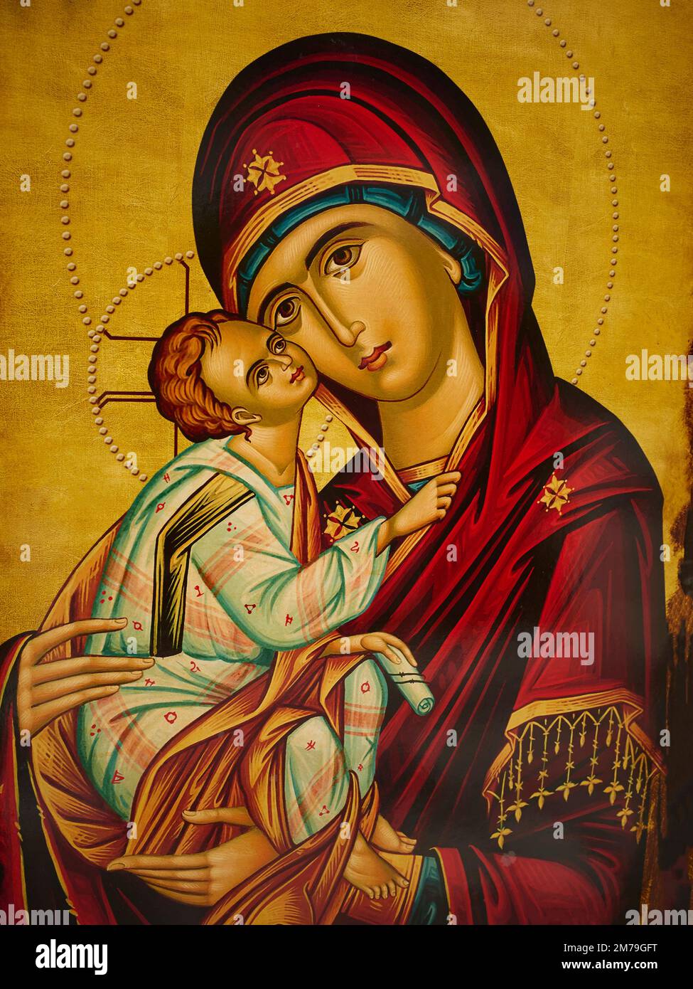Ikone der jungfrau maria und jesus christus -Fotos und -Bildmaterial in hoher Auflösung – Alamy