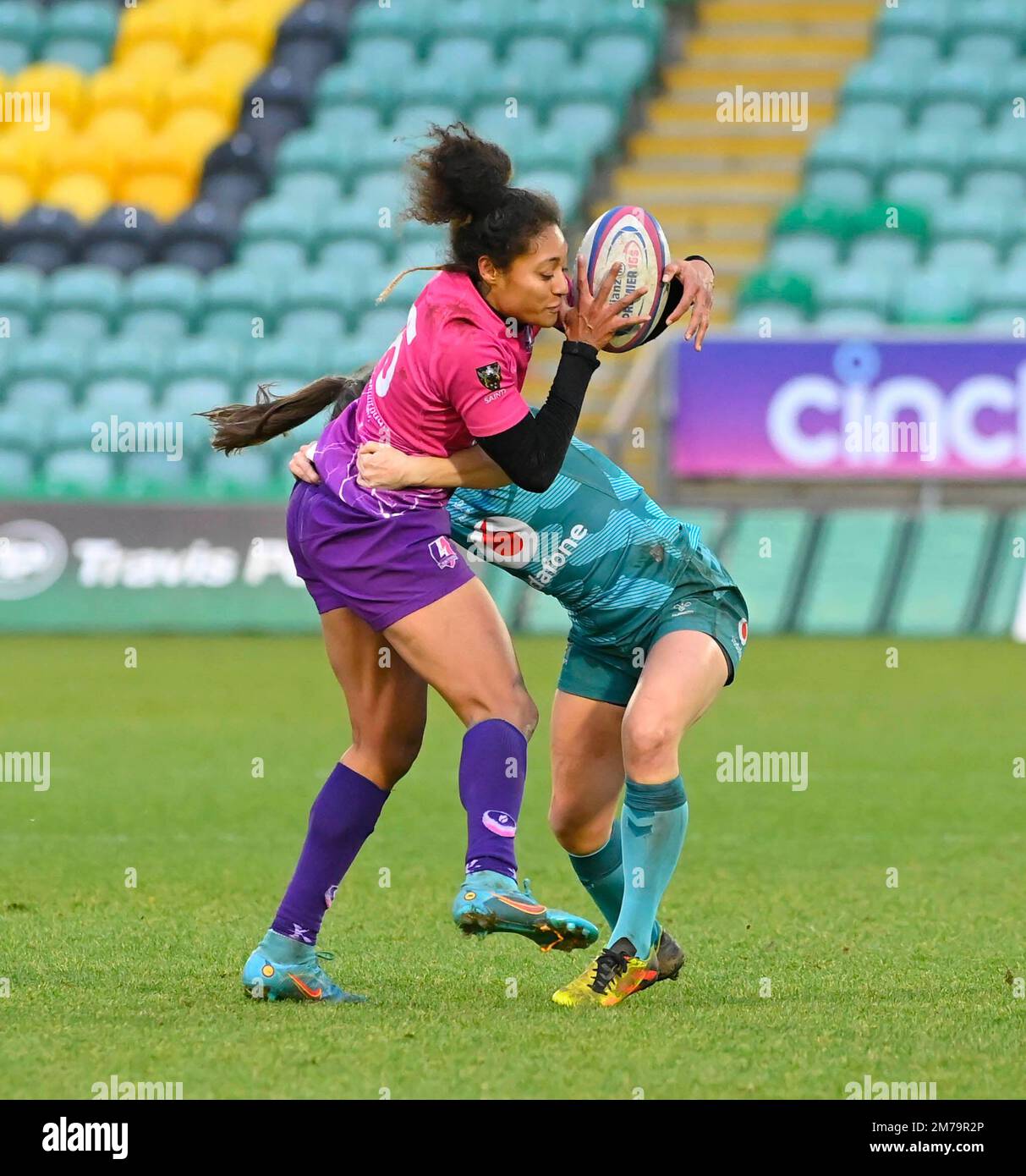 NORTHAMPTON, ENGLAND : Bulou Mataitoga Loughborough Lightning ...