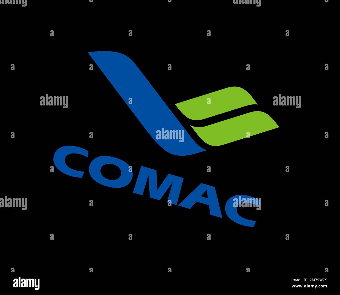 Logo comac -Fotos und -Bildmaterial in hoher Auflösung – Alamy