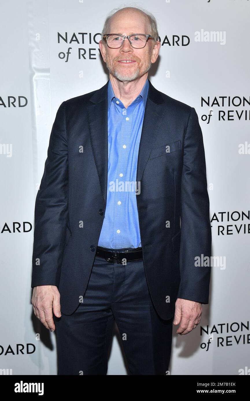 Regisseur Ron Howard nimmt am 8. Januar 2023 am National Board Off ...