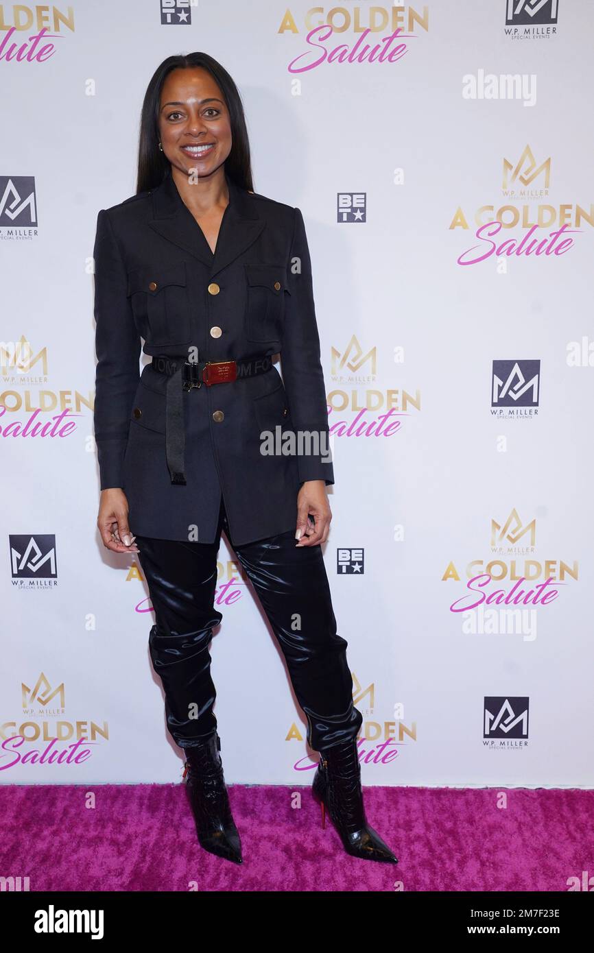 Nichelle Turner arrives at A Golden Salute honoring Golden Globe ...