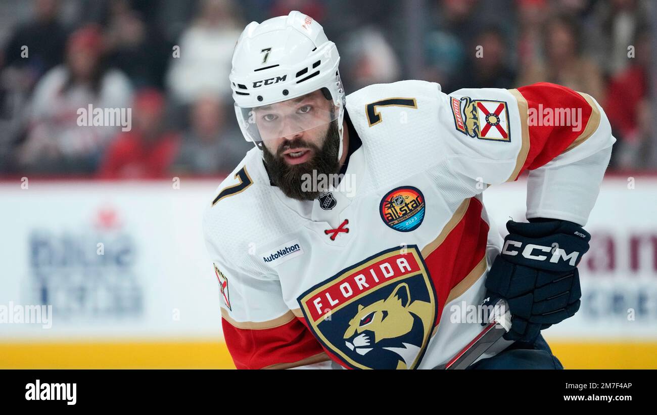 Florida Panthers defenseman Radko Gudas (7) plays against the Detroit ...