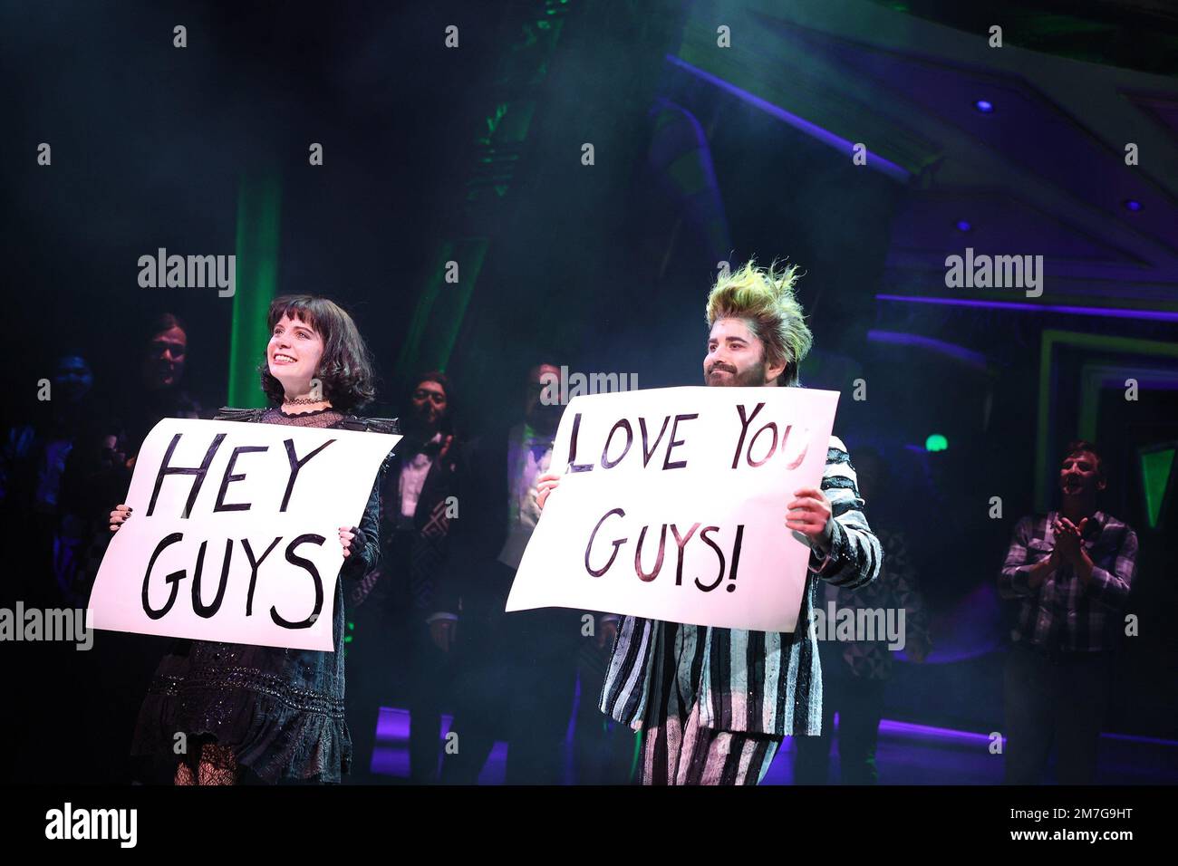 Beetlejuice abschlussvorstellung am broadway -Fotos und -Bildmaterial ...