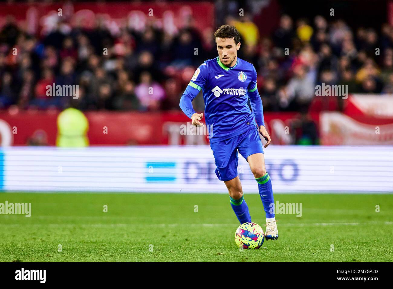 Luis Milla von Getafe während des Fußballspiels der spanischen ...
