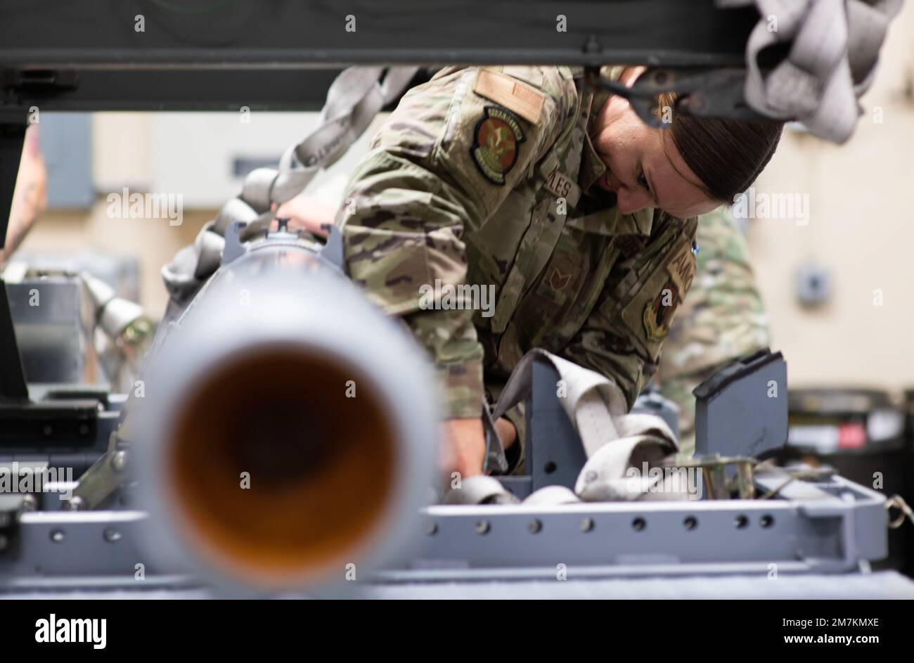 USA Air Force Staff Sergeant Jacqueline Nettles, 325. Munitions ...