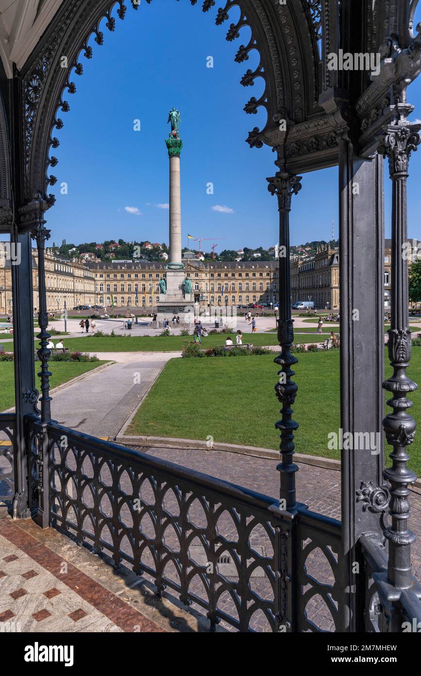 Schlossplatz in stuttgart an einem sonnigen sommertag -Fotos und ...