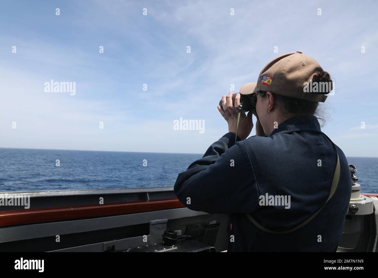 220511-N-DE439-045 ATLANTISCHER OZEAN (11. Mai 2022) LT. j.g. Rebecca ...