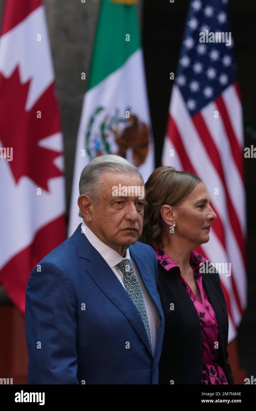 Mexican President Andrés Manuel López Obrador and wife Beatriz ...